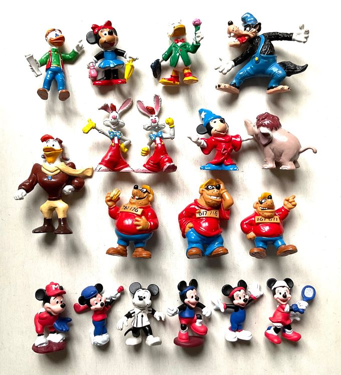 🔵🔴🟡 18 original Disney Figuren Bully u.a. Mickey 🔵🔴🟡 | Kaufen auf Ricardo