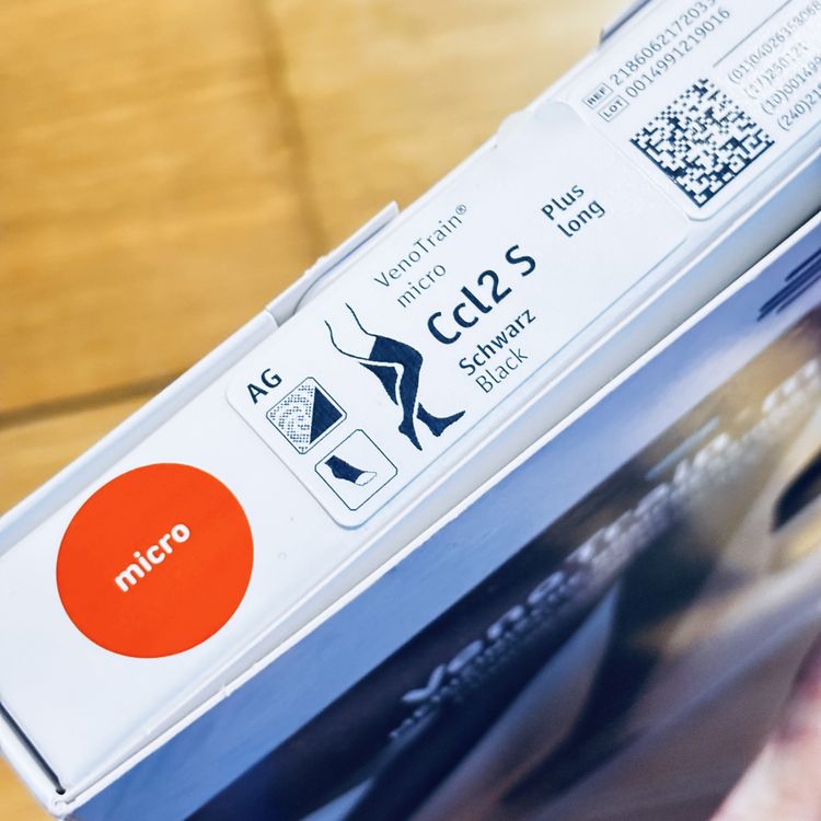 Bas de contention/ cuise venoTrain micro S neuf noir (Gebraucht) in ...