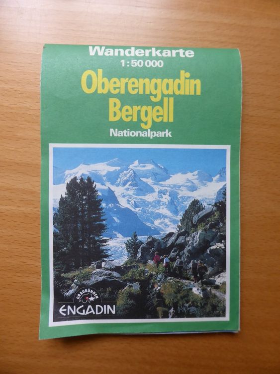Wanderkarte Oberengadin Bergell - Kümmerly+Frey 1:50'000 (Neu (gemäss Beschreibung)) in ...