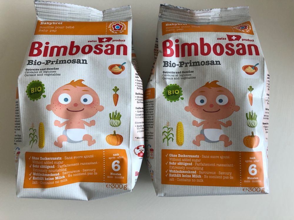 Bimbosan 2x Bio Primosan (Gebraucht) in Herznach für CHF 1.3 – mit ...