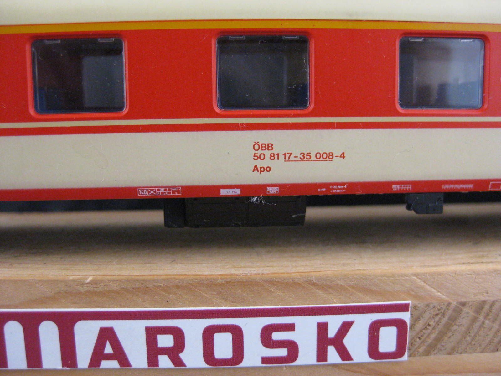 Roco ÖBB Apo Schlierenwagen 1. Klasse, ohne OVP, mit KK (Gebraucht) in ...