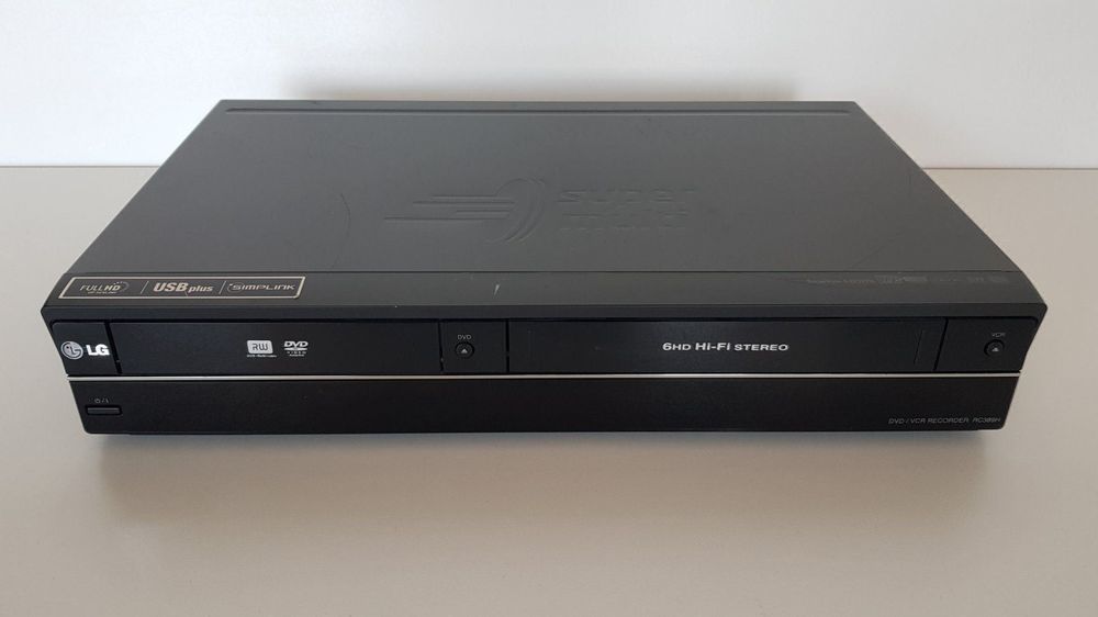 LG RC389H DVD Recorder + VHS Recorder (Gebraucht) in Bassersdorf für ...