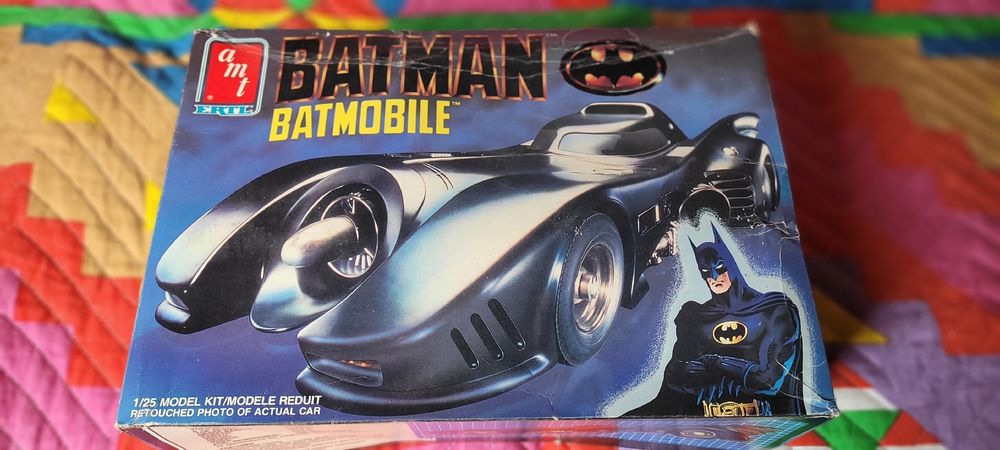 Maquette Batman Batmobile AMT 1/25 Vintage (Neu und originalverpackt ...