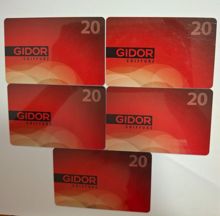 Geschenkkarten Coiffeur Gidor (Neu (gemäss Beschreibung)) in Basel für ...
