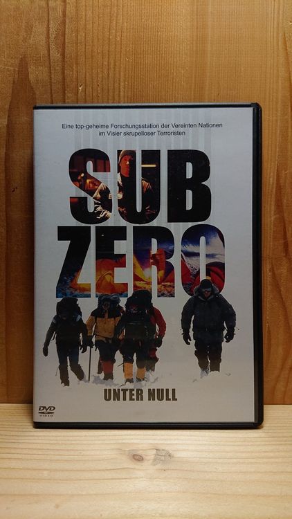 SUB ZERO Unter Null DVD (Gebraucht) in Wilderswil für CHF 1.9 – mit ...
