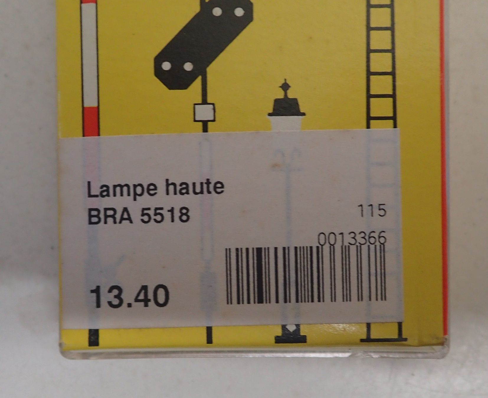 BRAWA H0 - Bahnhofsleuchte/ Lampe de gare sur mât Art. 5518 (Neu und ...