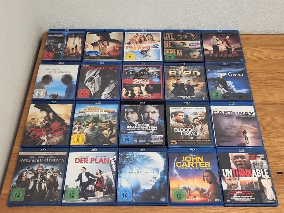 Bluray Sammlung 20 Stück (21) (Gebraucht) in Pfungen für CHF 11 – mit ...