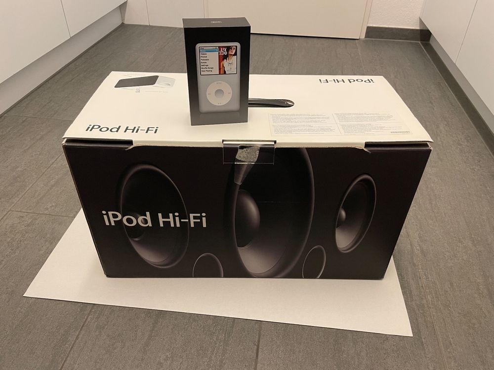 iPod 80Gb + iPod Hi-fi Box (Gebraucht) in Meilen für CHF 480 – mit ...