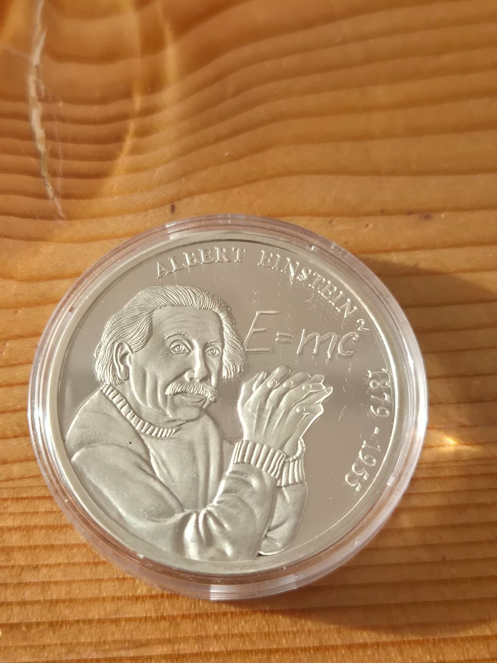 CH-Medaille Rütlischwur mit A.Einstein 19,6 gr. 999 Silber (Gebraucht ...