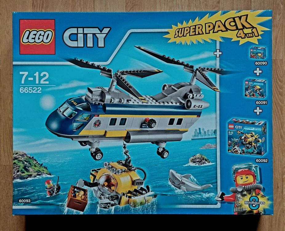 LEGO City - Tiefsee Superpack 4in1 66522 OVP | Kaufen auf Ricardo