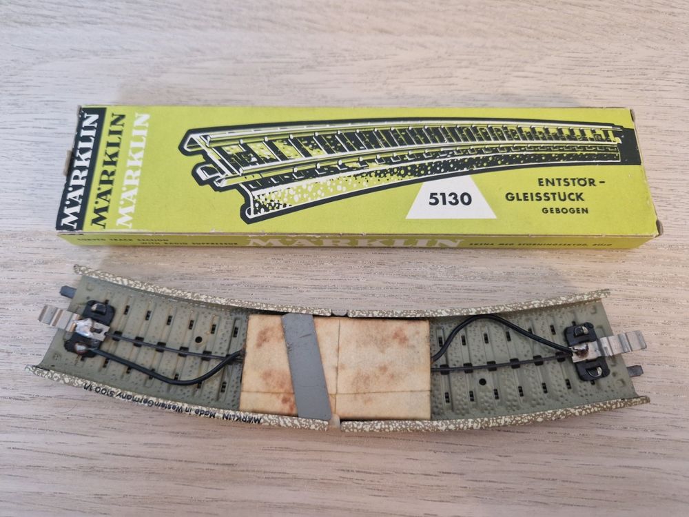 Märklin 5130 Entstörgleisstück H0 M (Gebraucht) in St-Aubin-Sauges für ...