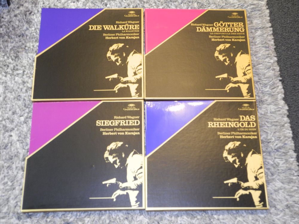 WAGNER: RING DER NIBELUNGEN – KARAJAN – DGG 19 LPs + BUCH (Neu (gemäss Beschreibung)) in ...