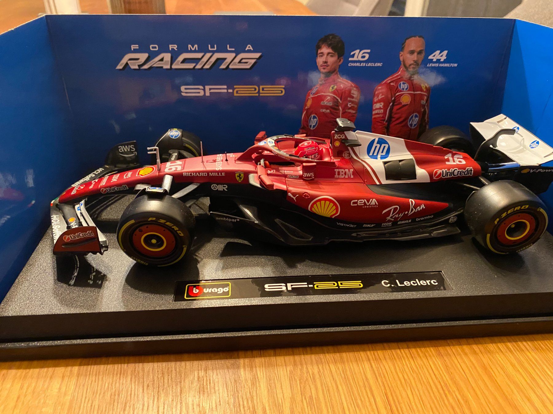 Ferrari F1 SF-25 1/18 Leclerc 2025 #16 Porto-Envoi Gratis ! (Neuf (Voir ...