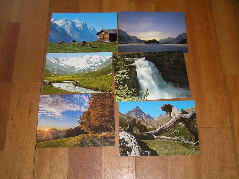 60 Karten Landschaften Schweiz | Kaufen auf Ricardo
