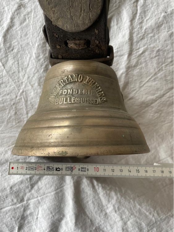 Ancienne cloche de vache en laiton, Suisse | Kaufen auf Ricardo
