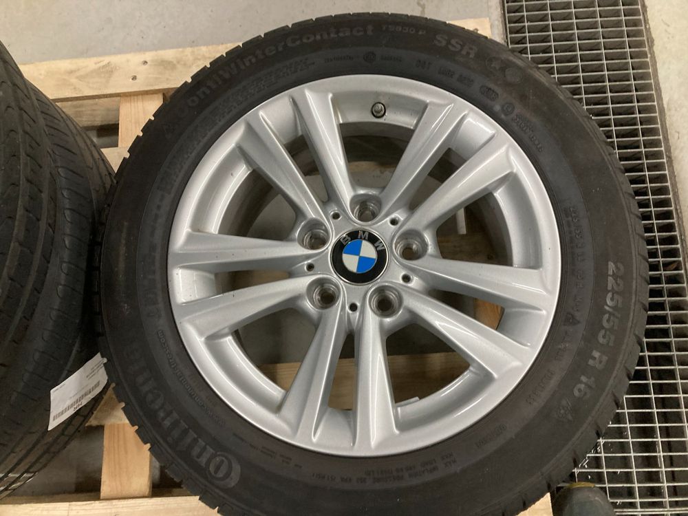 BMW Winterkompletträder 3er F30 F31 4er F32 F33 225/55R16 (Gebraucht ...