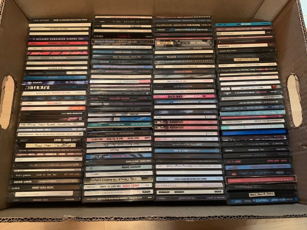 CD Sammlung - Heavy Metal, Rock, Pop, HipHop - ca. 350 CD's | Kaufen ...