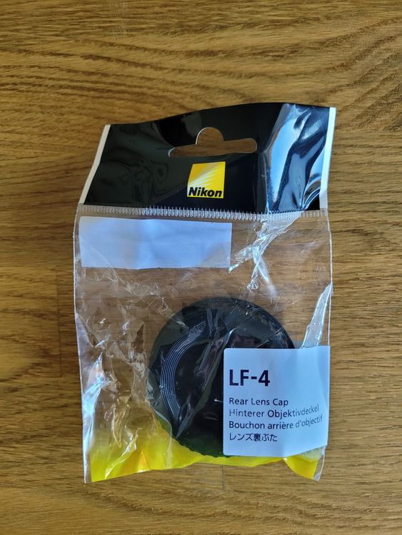 Nikon - bouchon arrière d’objectif LF-4 (Neuf avec emballage d'origine ...