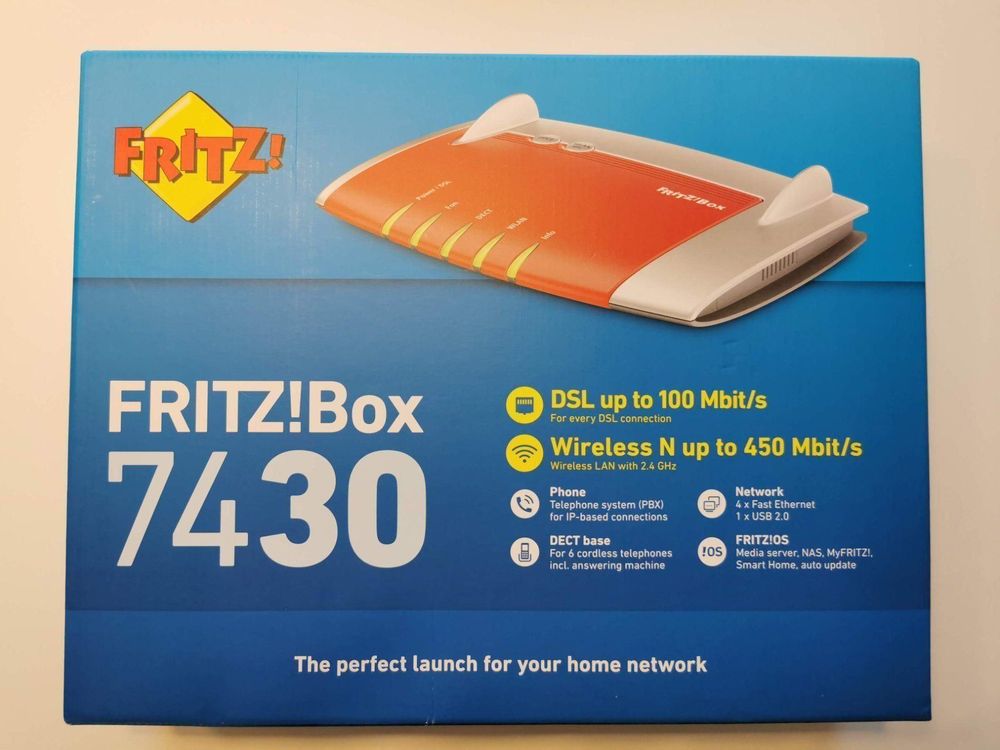 Fritzbox 7430 Router (Gebraucht) in Bargen BE für CHF 21 – mit ...