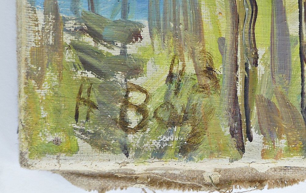 Ölgemälde "Frühling am Thunersee" von Hanni Bay (1885-1978) (Gebraucht) in Ostermundigen für CHF ...