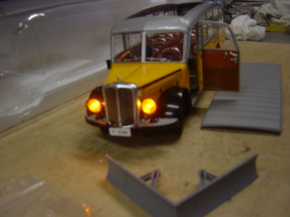 SAURER Alpenwagen III 1951 Postauto P2164 in 1:24 (Gebraucht) in für ...