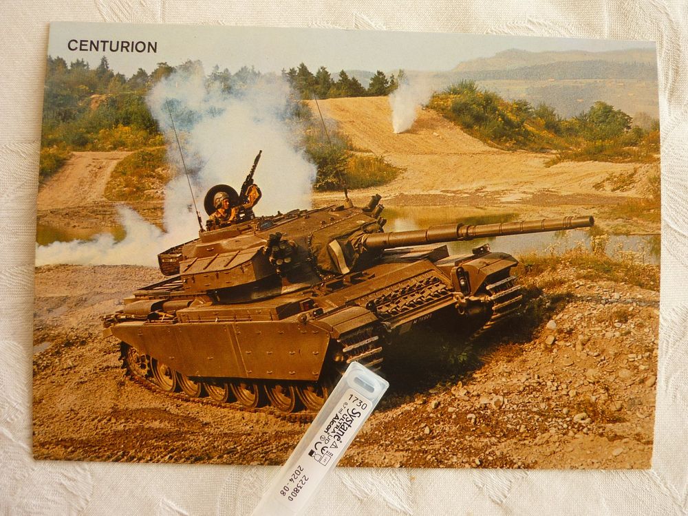 Centurion Panzer der Schweizer Armee Ansichtskarte | Kaufen auf Ricardo