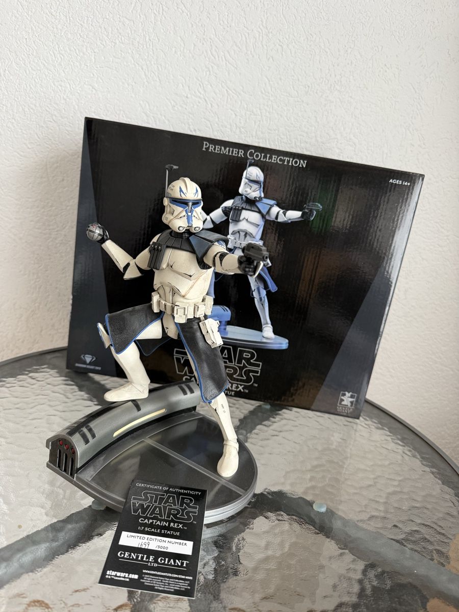 Gentle Giant Star Wars - The Clone Wars: Captain Rex - 1/7 (Neu (gemäss ...