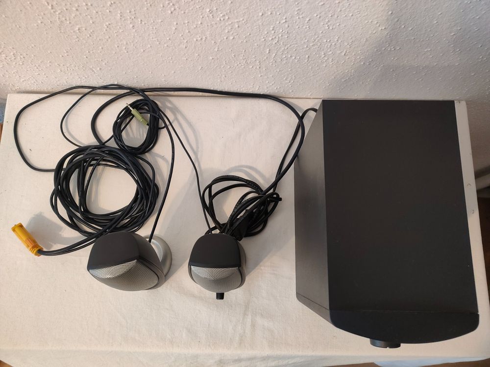 Dell (Zylux) A425 Multimedia 2.1 PC Lautsprecher System | Kaufen auf ...