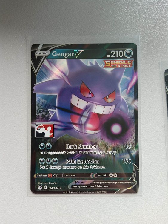 Gengar V - Pokemon TCG Prize Pack Stamp Stempel | Kaufen auf Ricardo
