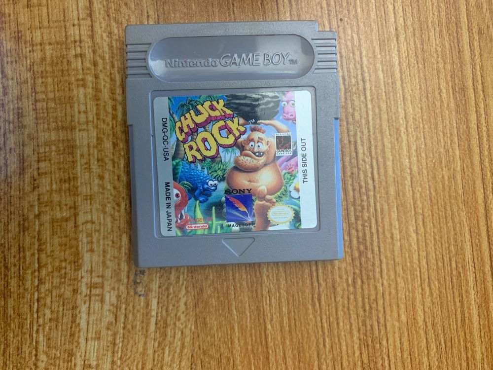 Chuck Rock für Gameboy Selten (Gebraucht) in Gebenstorf für CHF 44.9 ...