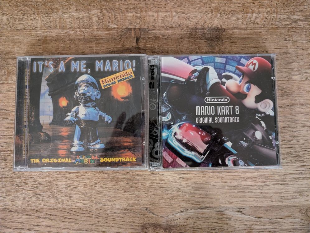 Nintendo Mario CDs: Super Mario 64 + Mario Kart 8 OST! (Gebraucht) in ...