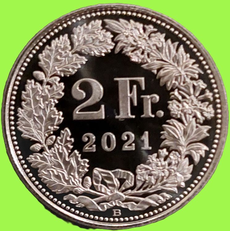 2 Franken 2021 stgl (Neu (gemäss Beschreibung)) in Arch für CHF 10 – mit Lieferung auf Ricardo ...