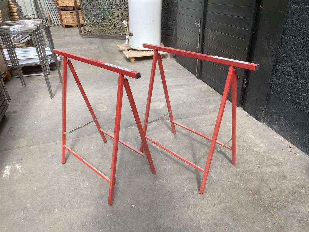 2 Metall-Arbeitsböcke klappbar - K303 | Kaufen auf Ricardo