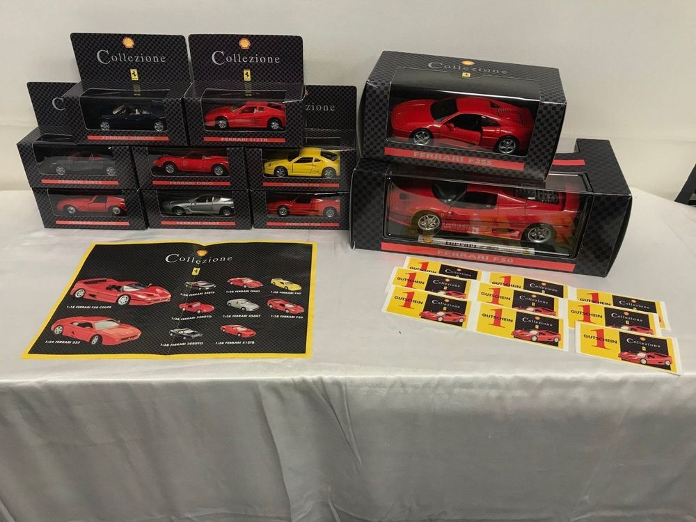 Ferrari Shell Collezione, 10 Stück (Neu und originalverpackt) in ...