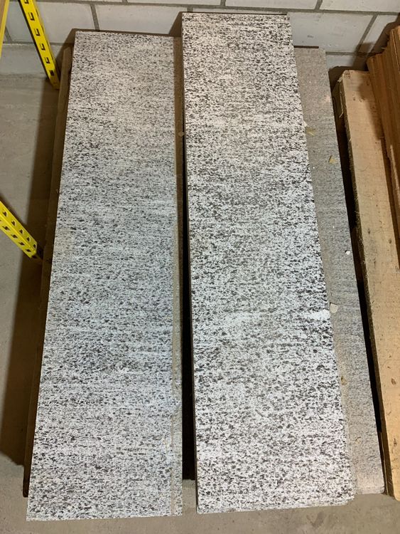 8 x Granitplatten Natursteine (120 x 30/40 x 3 cm) | Kaufen auf Ricardo