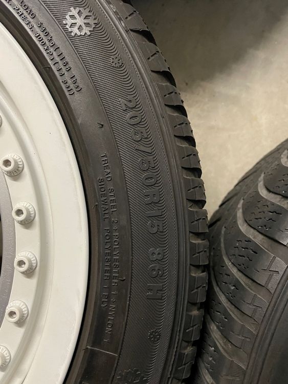 Alufelgen / Kompletträder Audi Speedline 80 90 Coupe Cabrio (Gebraucht ...