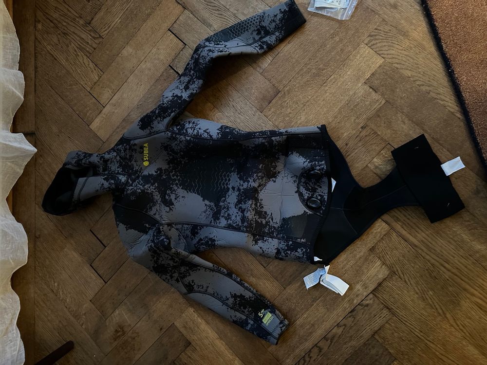 Neopren Freediving SPF 500 Glattneopren 5 mm Camouflage (Neu (gemäss ...