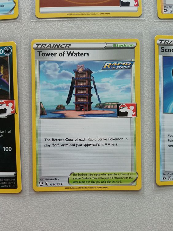 Tower of Waters - Pokemon TCG Prize Pack Stamp Stempel (Gebraucht) in ...