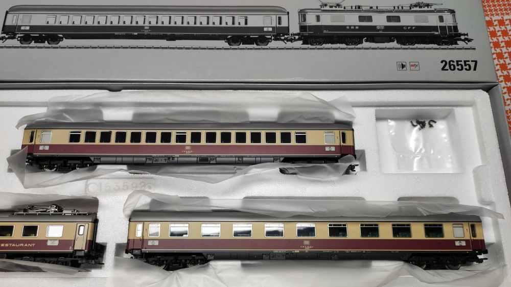 Märklin 26557 SBB TEE-Zug Bavaria TOP (Neu und originalverpackt) in ...