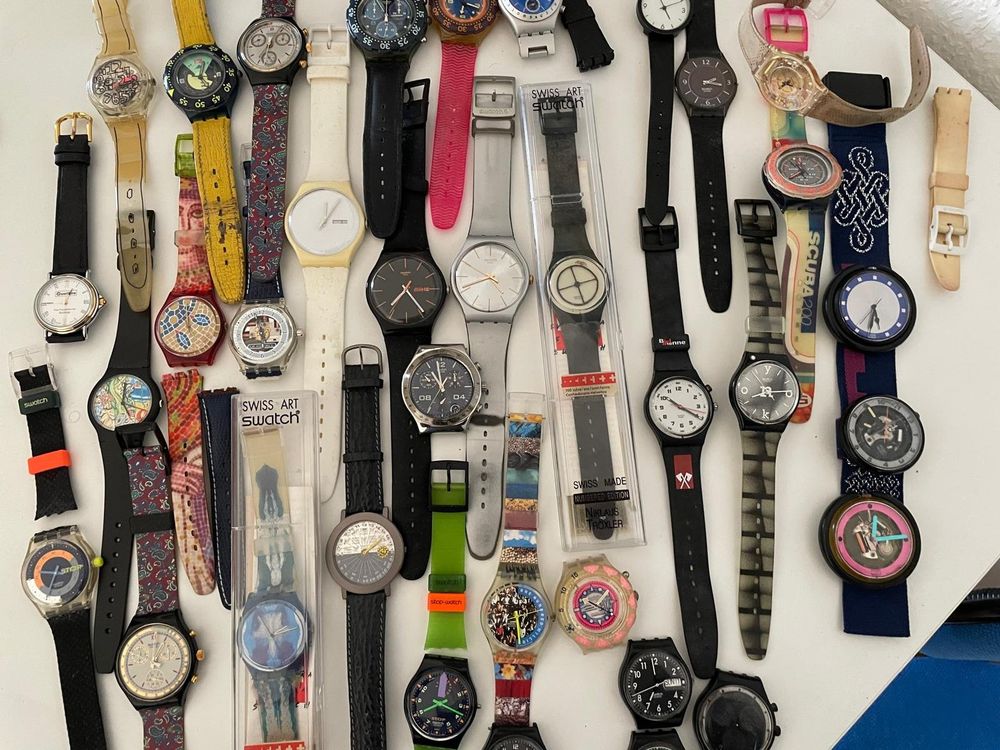 Swatch lot (Gebraucht) in Geneve für CHF 86 – mit Lieferung auf Ricardo ...