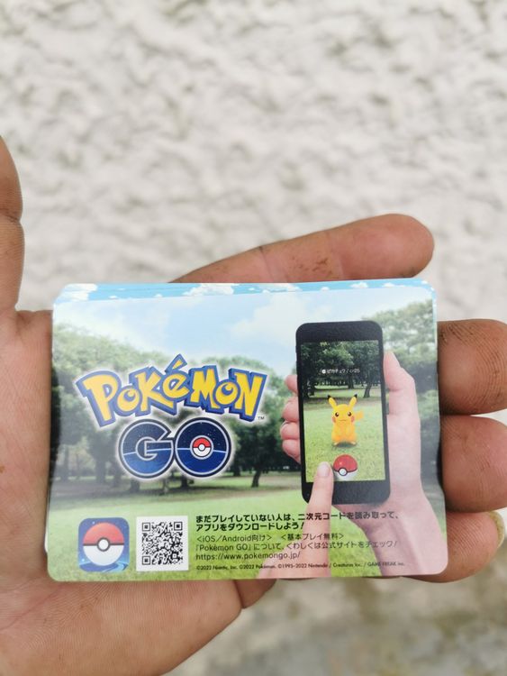Pokemon GO Codekarten (Neu (gemäss Beschreibung)) in Engelburg für CHF ...