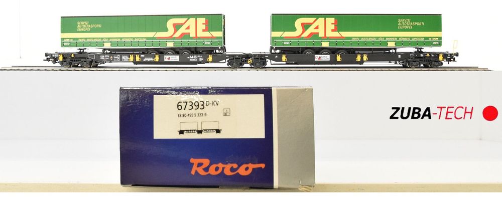 Roco 67393 Doppelwagen Kombi H0 GS mit OVP (Gebraucht) in St. Gallen ...