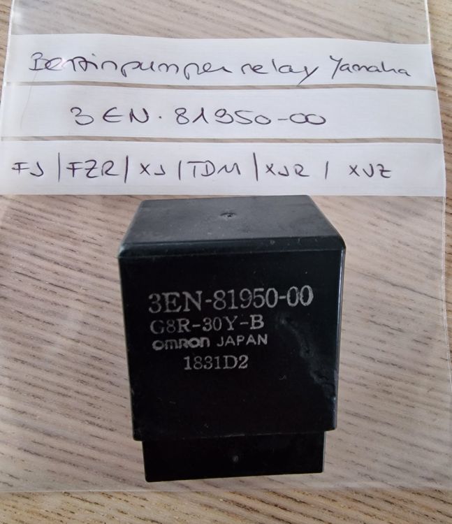 Yamaha Relais Omrom 3EN.81950-00 FJ FZR XJ TDM XJR XVZ (Gebraucht) in ...