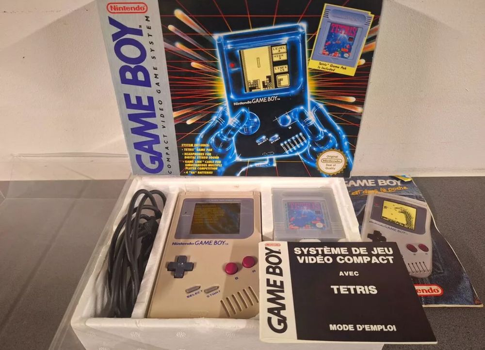 Console Nintendo Game Boy FAT Classic Tetris Pack DMG-01 + p (D ...