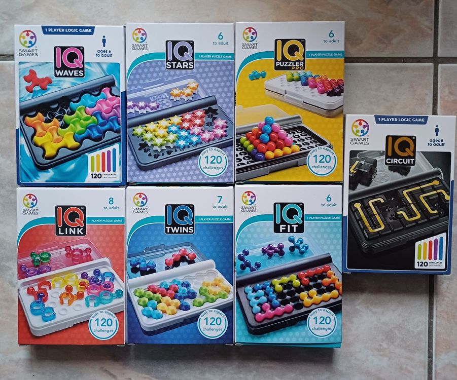 7 IQ Smart Games (Neu und originalverpackt) in Diessbach b. Büren für ...
