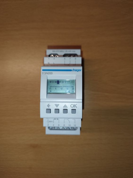 2-Kanal Schaltuhr Hager EGN200 - Gebraucht, sehr neuwertig (Gebraucht ...