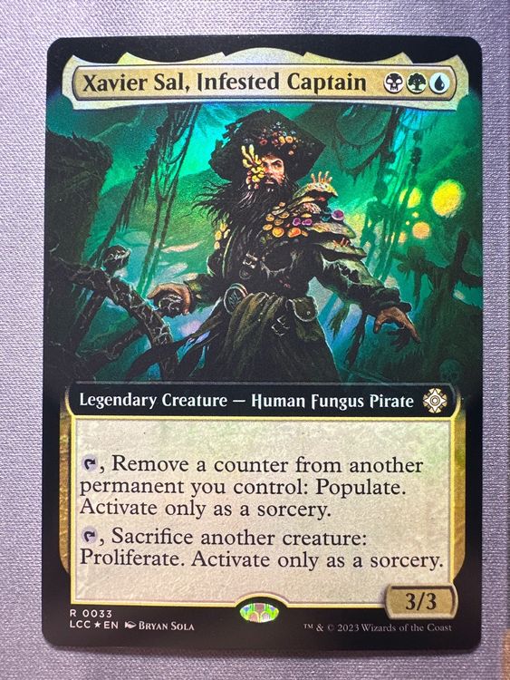 Xavier Sal, Infested Captain FOIL Variant 0033 Ixalan (Neu (gemäss ...