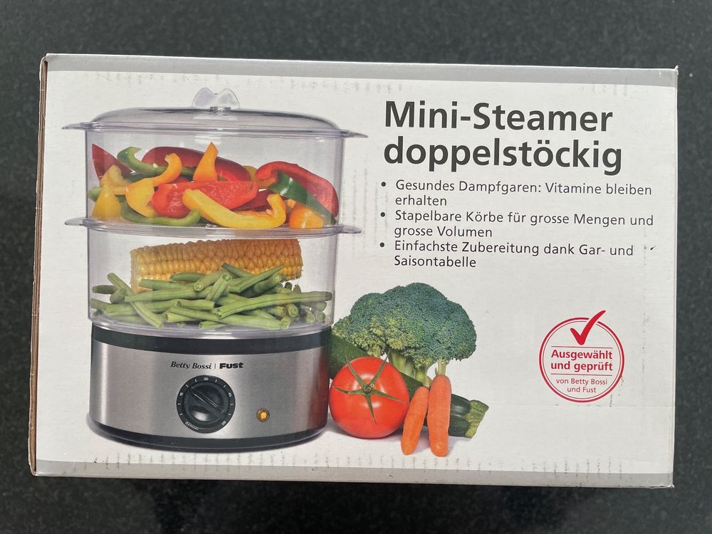 Mini- Steamer doppelstöckig (NEU) | Kaufen auf Ricardo