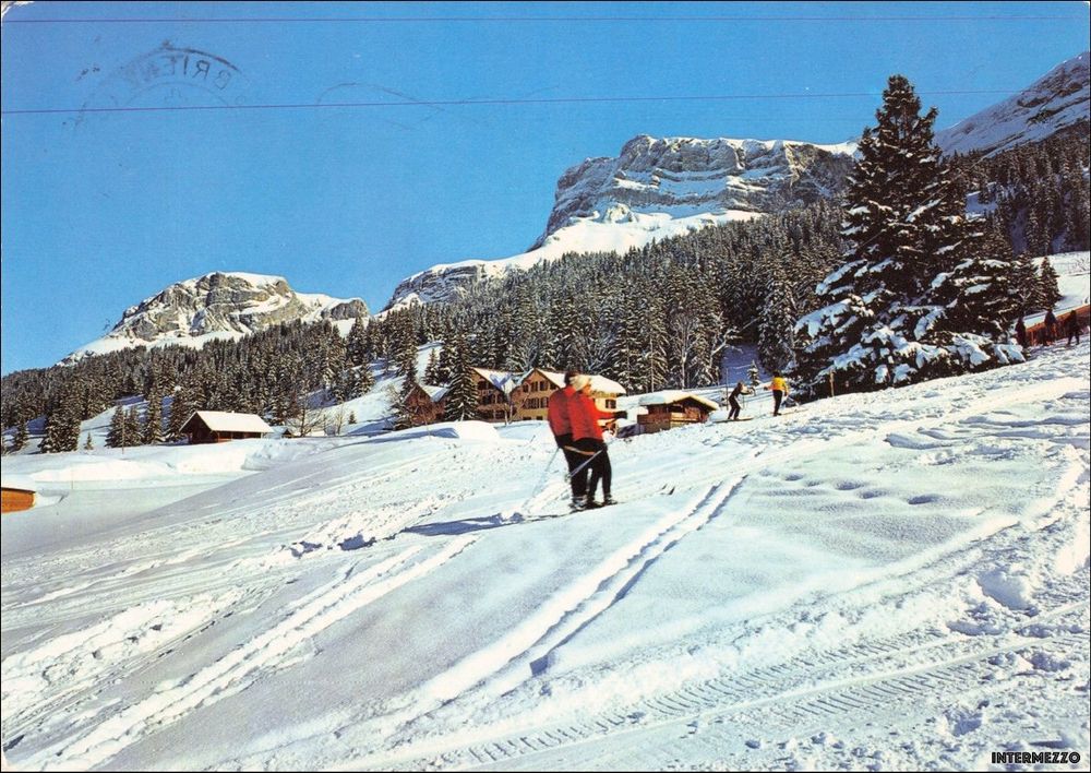 Axalp BE // Skilift Skigebiet Brienzersee // Winter (Gebraucht) in ...