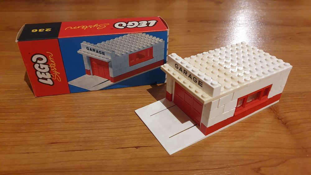 Extrem seltene LEGO System Garage 236 aus den 50er 60er (Gebraucht) in ...
